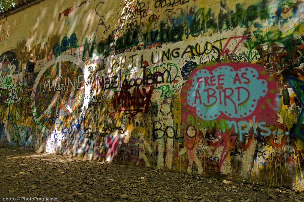 Lennon Wall Prague History