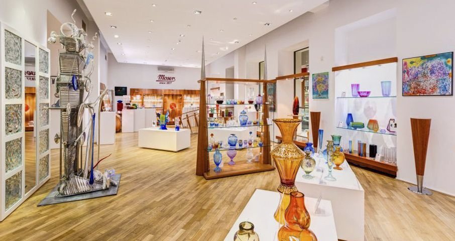 Moser Glassworks Shop | Avantgarde Prague
